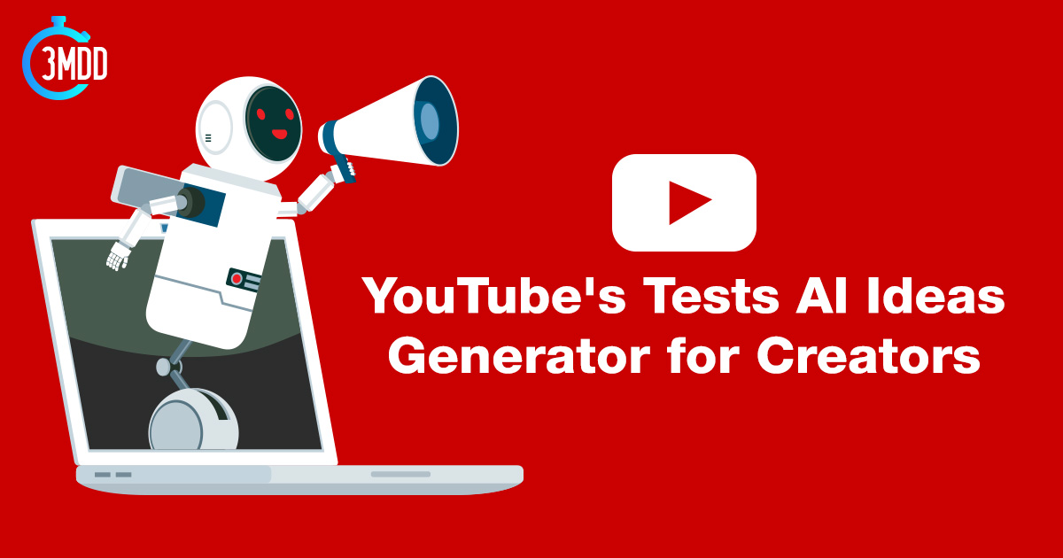YouTube's Latest Experiment: AI Ideas Generator for Creators