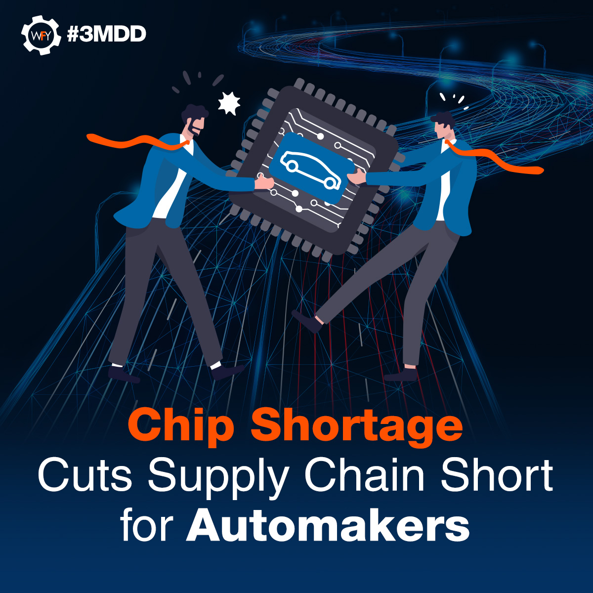 The Global Chip Shortage's Newest Target Is Automakers